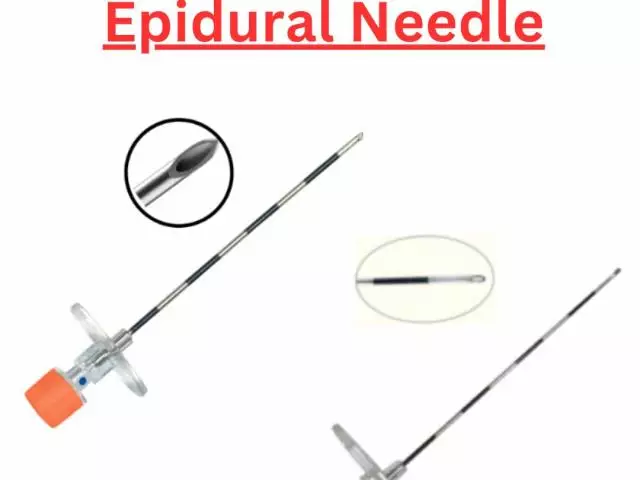 High-Quality Epidural Needle Safe & Precise Epidural Anesthesia New ...