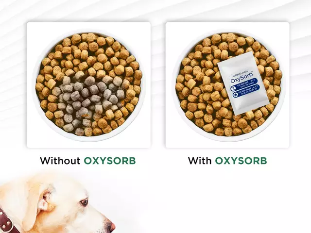 Storing pet food for long-term use with OxySorb-oxygen absorber packets ...