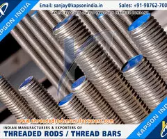 Threaded Rods & Bars, Hex Bolts, Hex Nuts Fasteners manufactures Ludhiana - Kippee