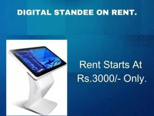 Digital Signage Standee On Rent Starts At Rs.3000/- Only In Mumbai ...